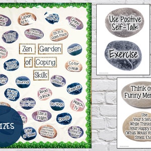 Coping Skills Bulletin Board School Social Work or School Counseling ...
