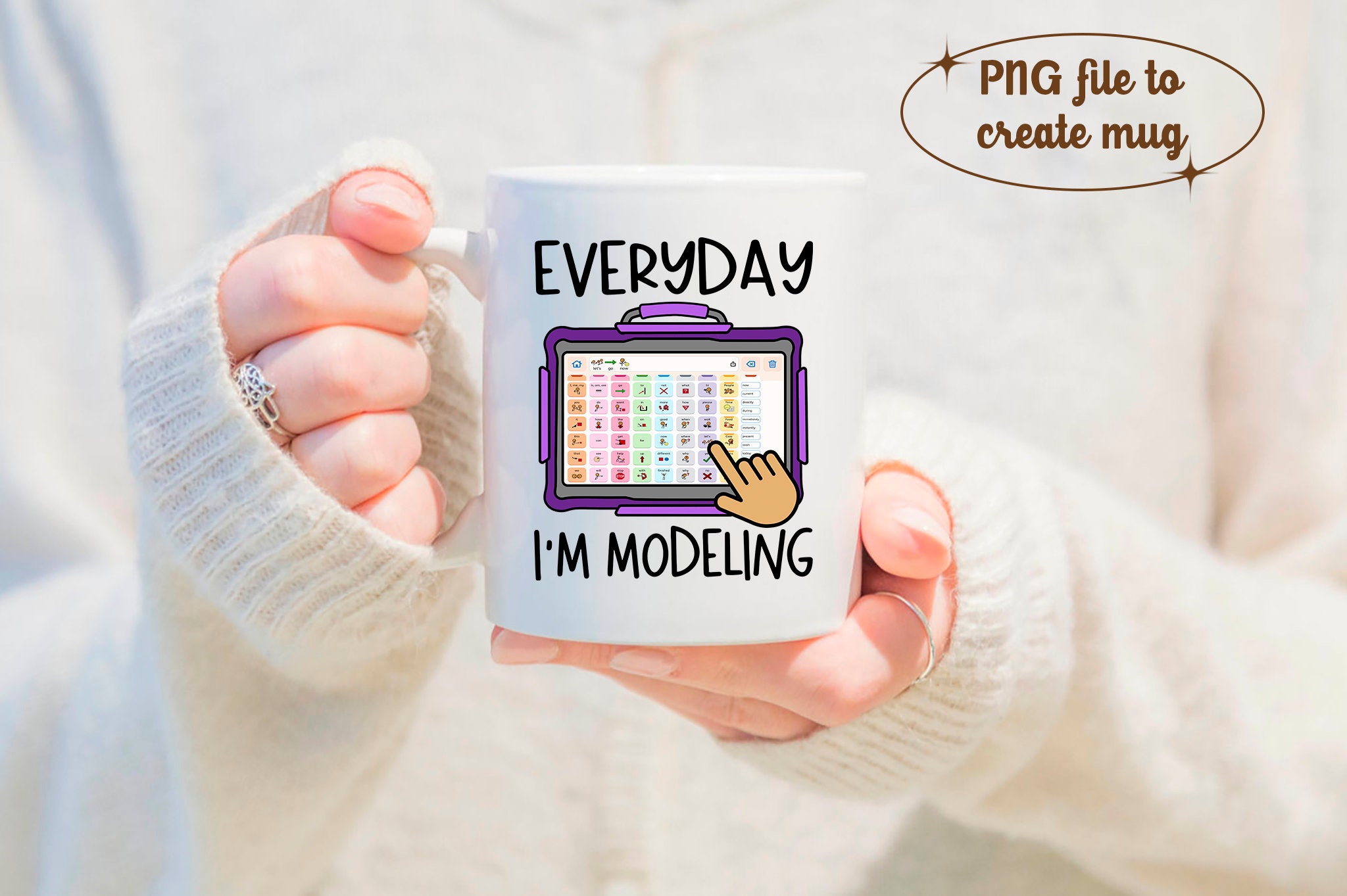SLP Png, I'm Modeling SLP Png, AAC Png, Speech Language Pathologist Png ...