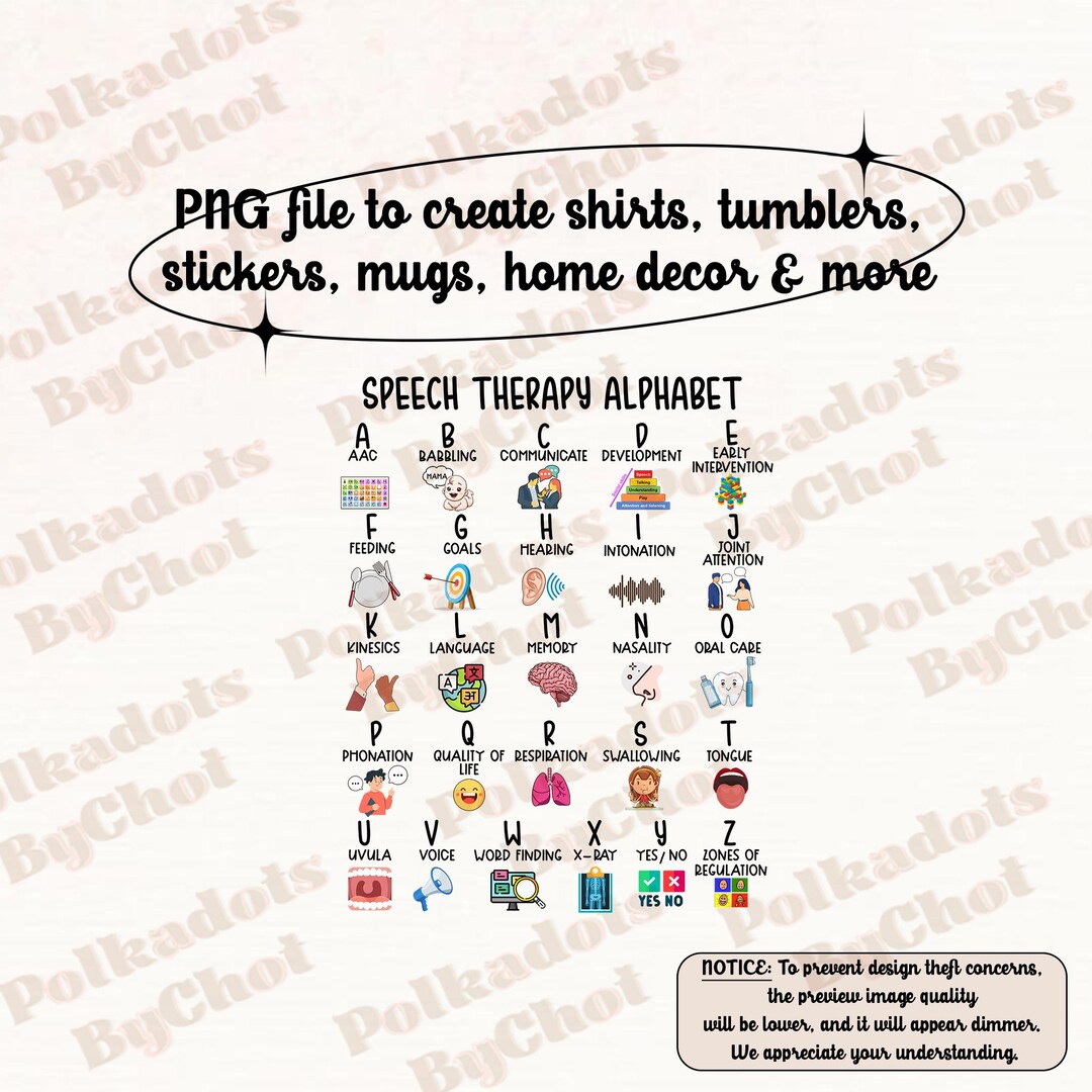 SLP Alphabet Png, Abc of Speech Therapy Alphabet, SLP SLPA Png, Speech ...