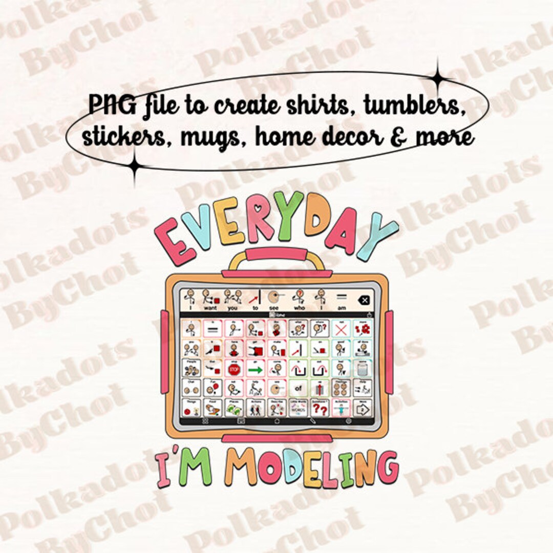 Speech Therapy Png, Everyday I'm Modeling, ACC, SLP, Speech Therapist ...