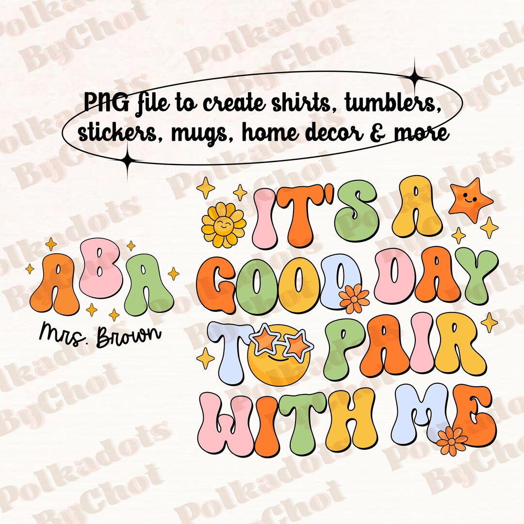 Behavior Analyst PNG, Aba Png, It's A Good Day to Pair With Me, Applied ...