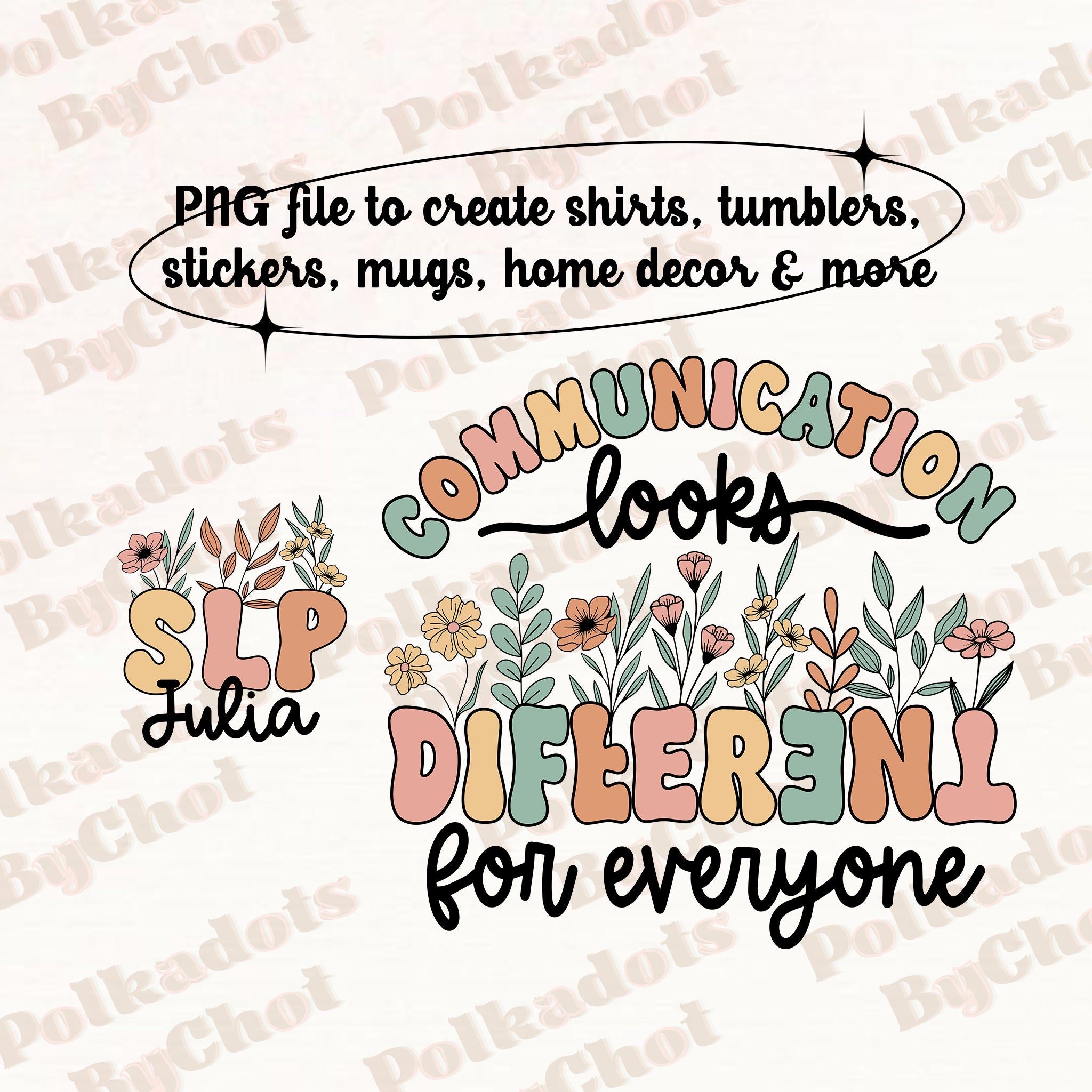 SLP Png Speech Pathologist Custom Png Personalized Slp - Etsy