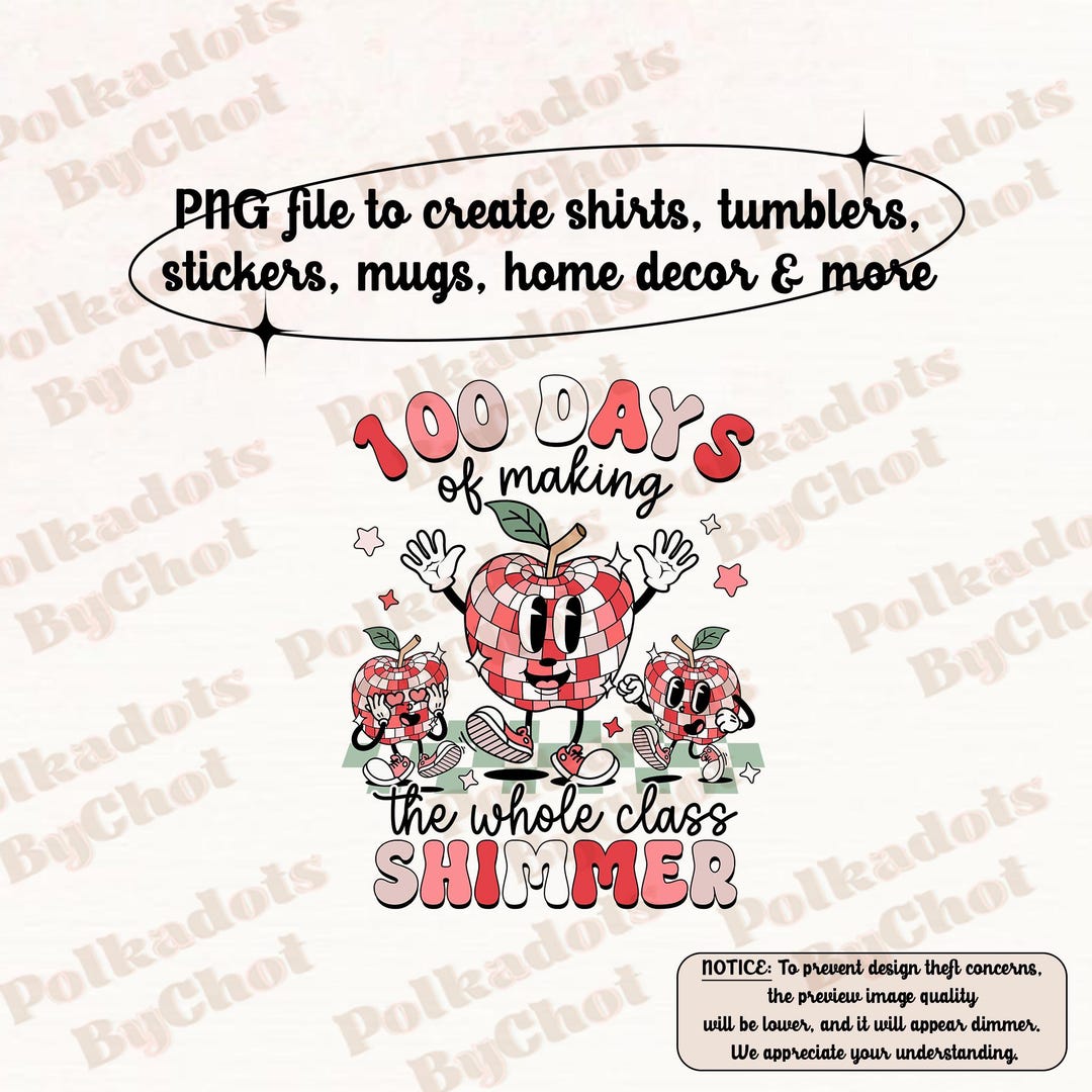 100 Days of Making Whole Class Shimmer, 100 Days of School PNG, 100th ...