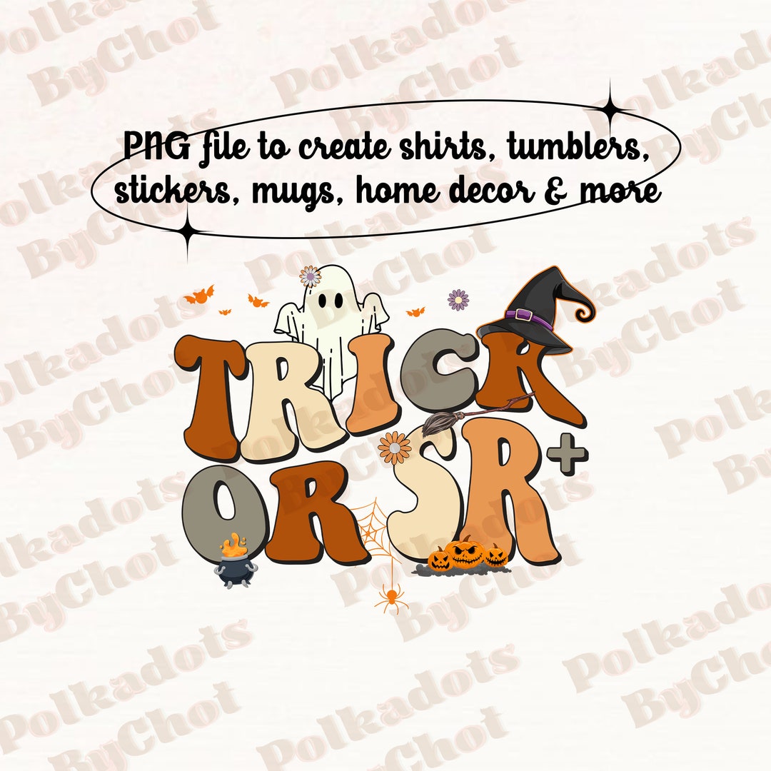 Trick or SR ABA Halloween Png, BCBA Halloween, Applied Behavior ...
