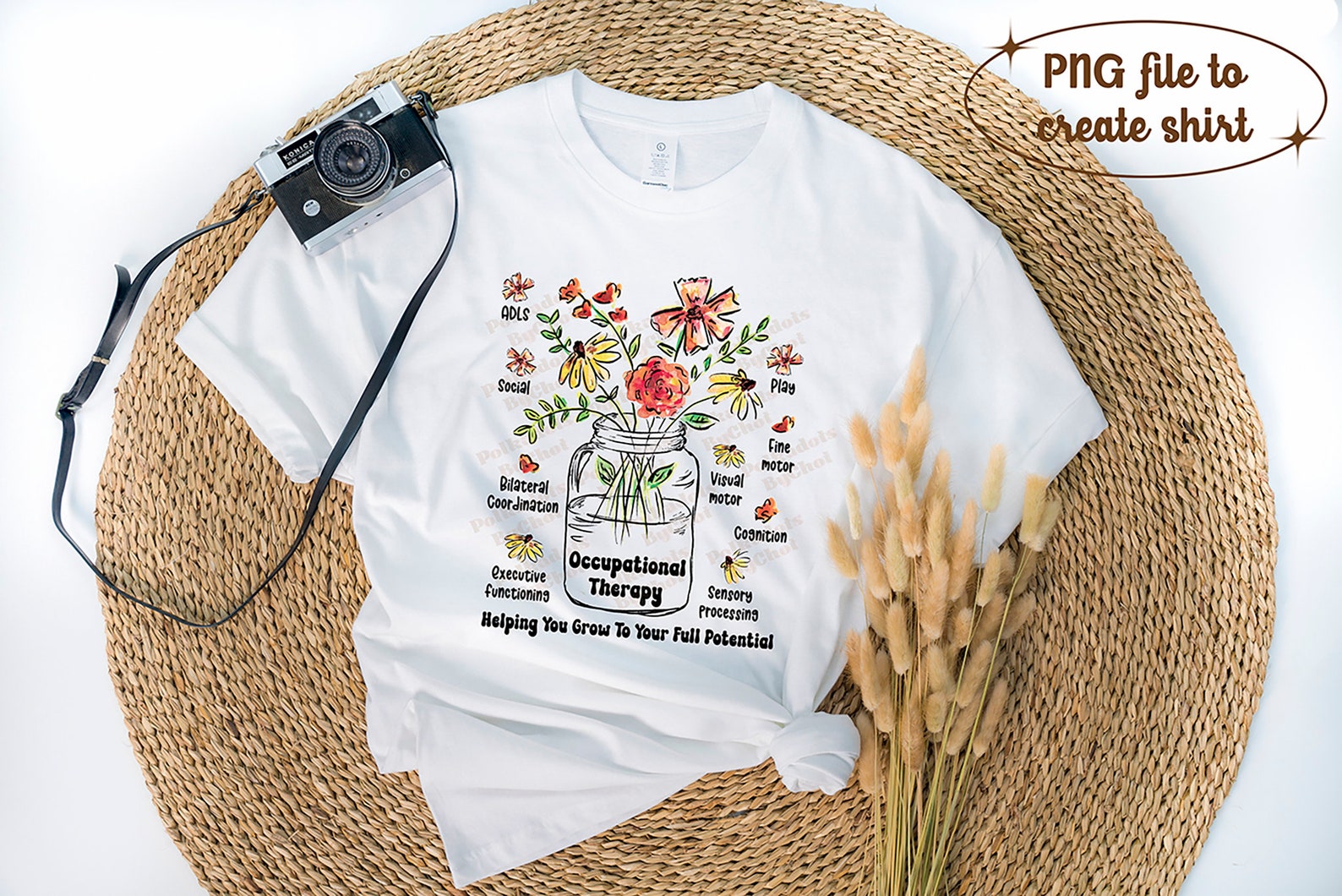 OT Flower PNG, Occupational Therapy Png, Occupational Therapist, OT Png ...