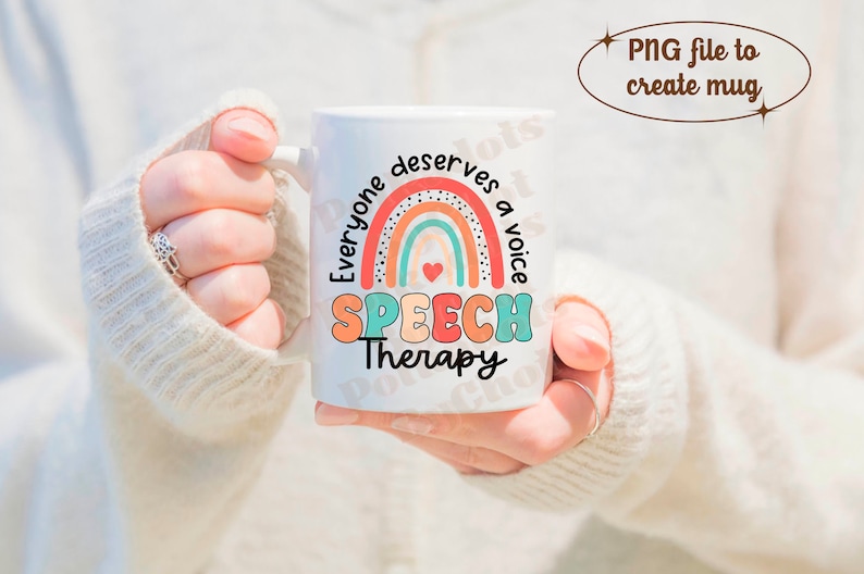 Speech Therapy PNG Everyone Deserves A Voice Png Pediatric - Etsy