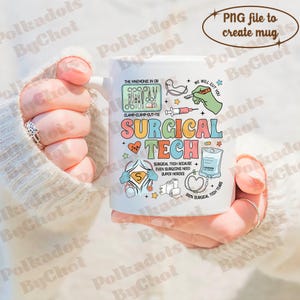 Personalized Surgical Tech Png, Surgical Tech Gifts, Surgical ...