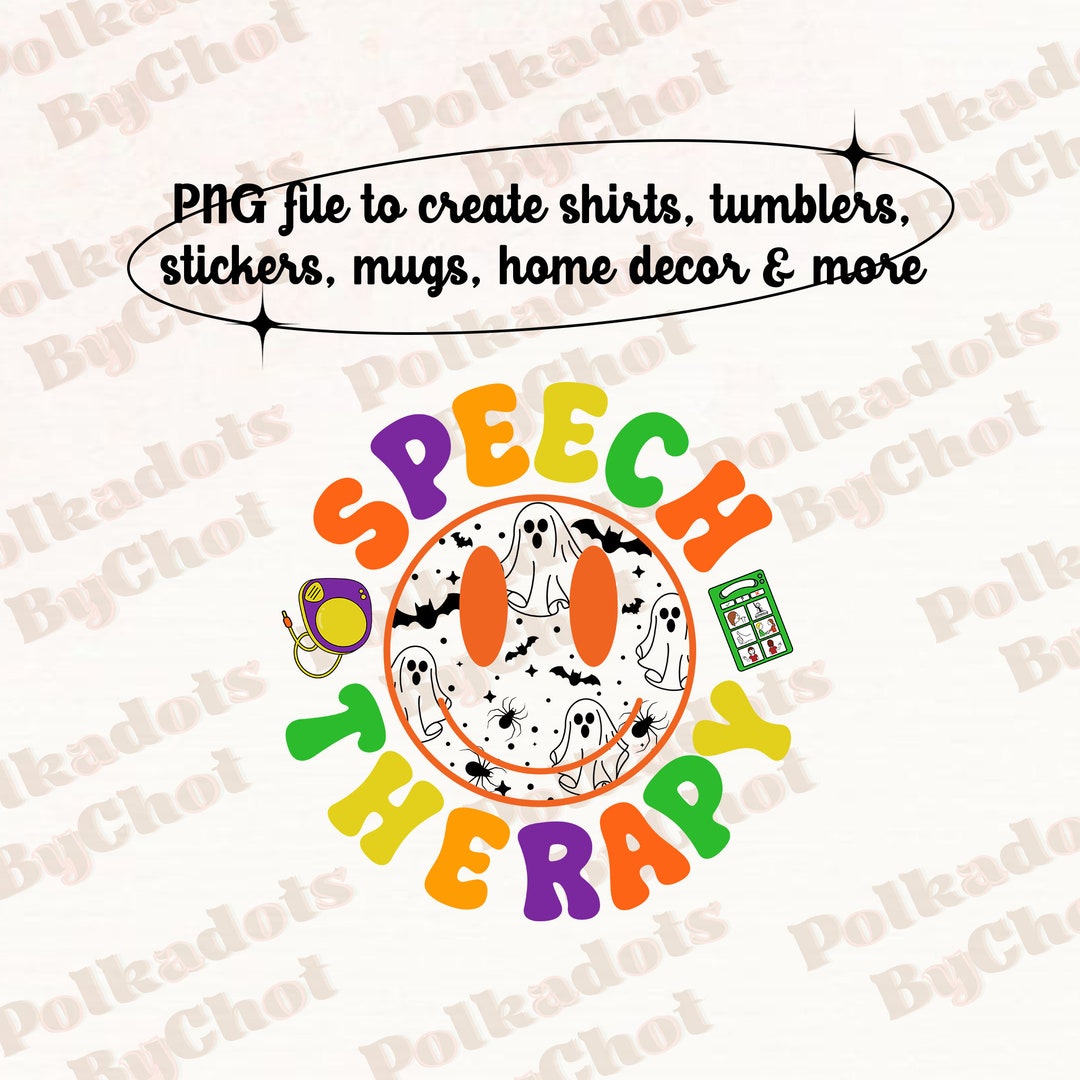Speech Therapy Halloween Png, Speech Therapy,speech Therapist, SLP ...