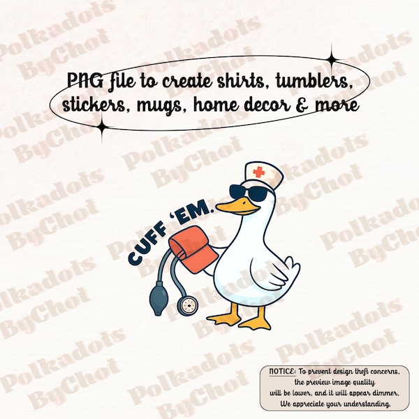 Trending Nurse Goose - Etsy
