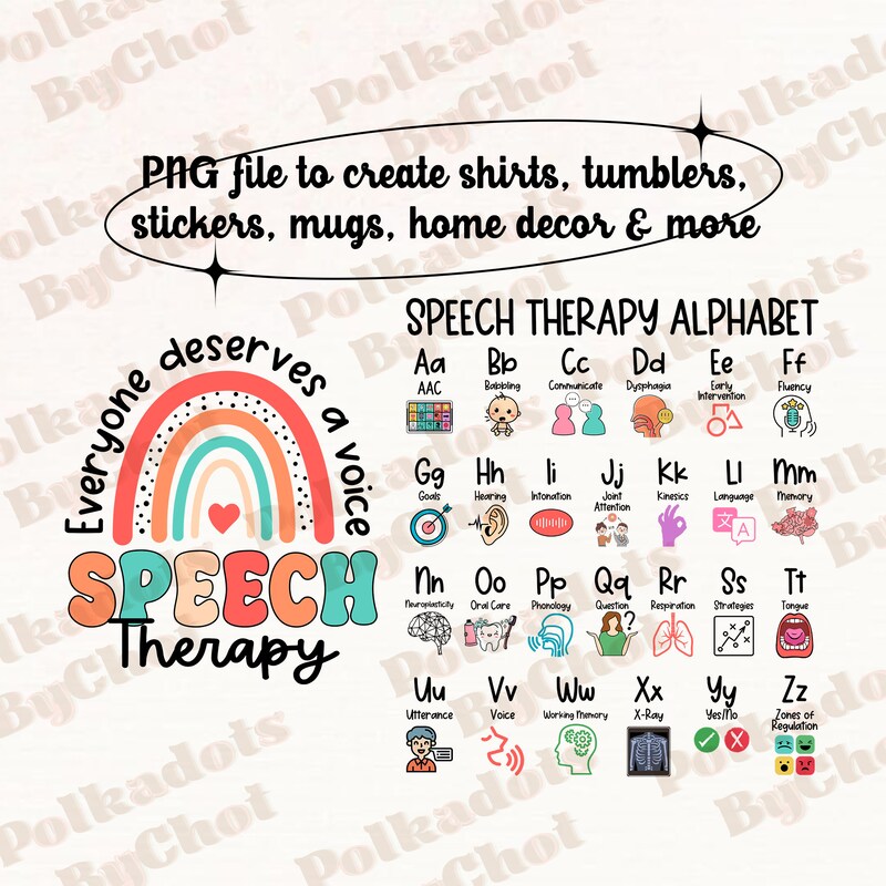 Speech Therapy - Etsy