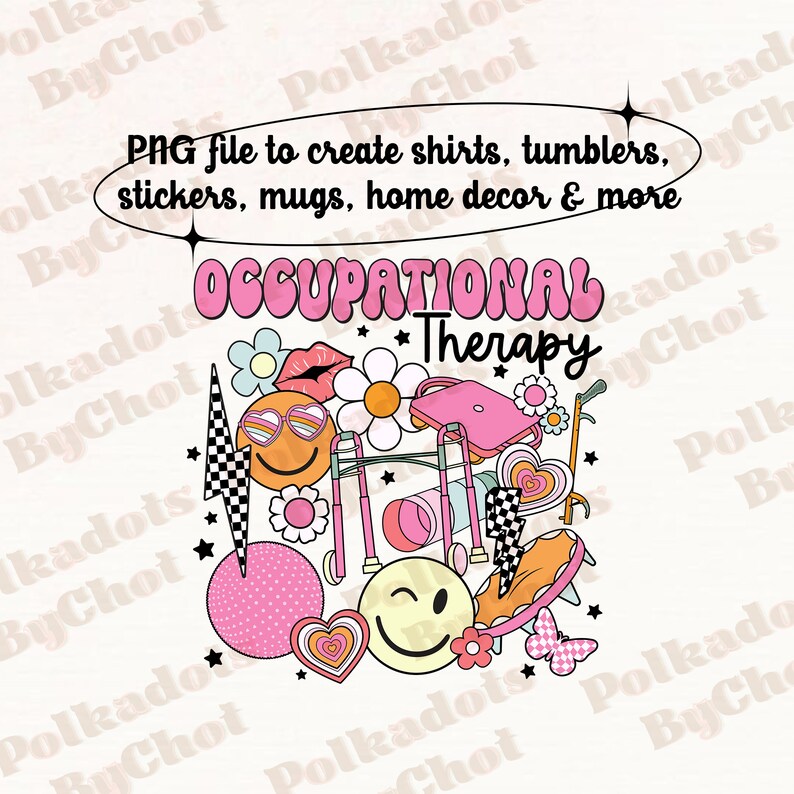 Occupational Therapy Png, Retro Occupational Therapist, OT Team Png, Ot ...