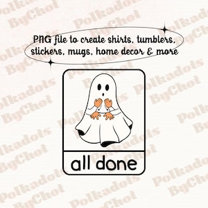 Speech Therapy Halloween Png, All Done Sign Language Speech Pathology ...