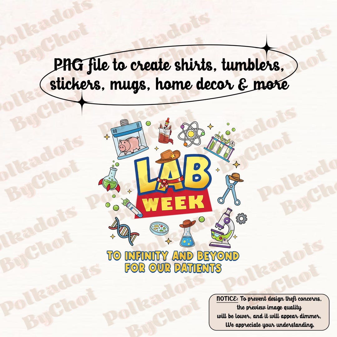 Lab Week 2026 PNG Comfort Colors Medical Lab Tech Gift to Infinity and ...