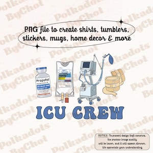 ICU Squad Goals Digitals, Funny Icu Nurse Digitals, Critical Care Er Ed ...