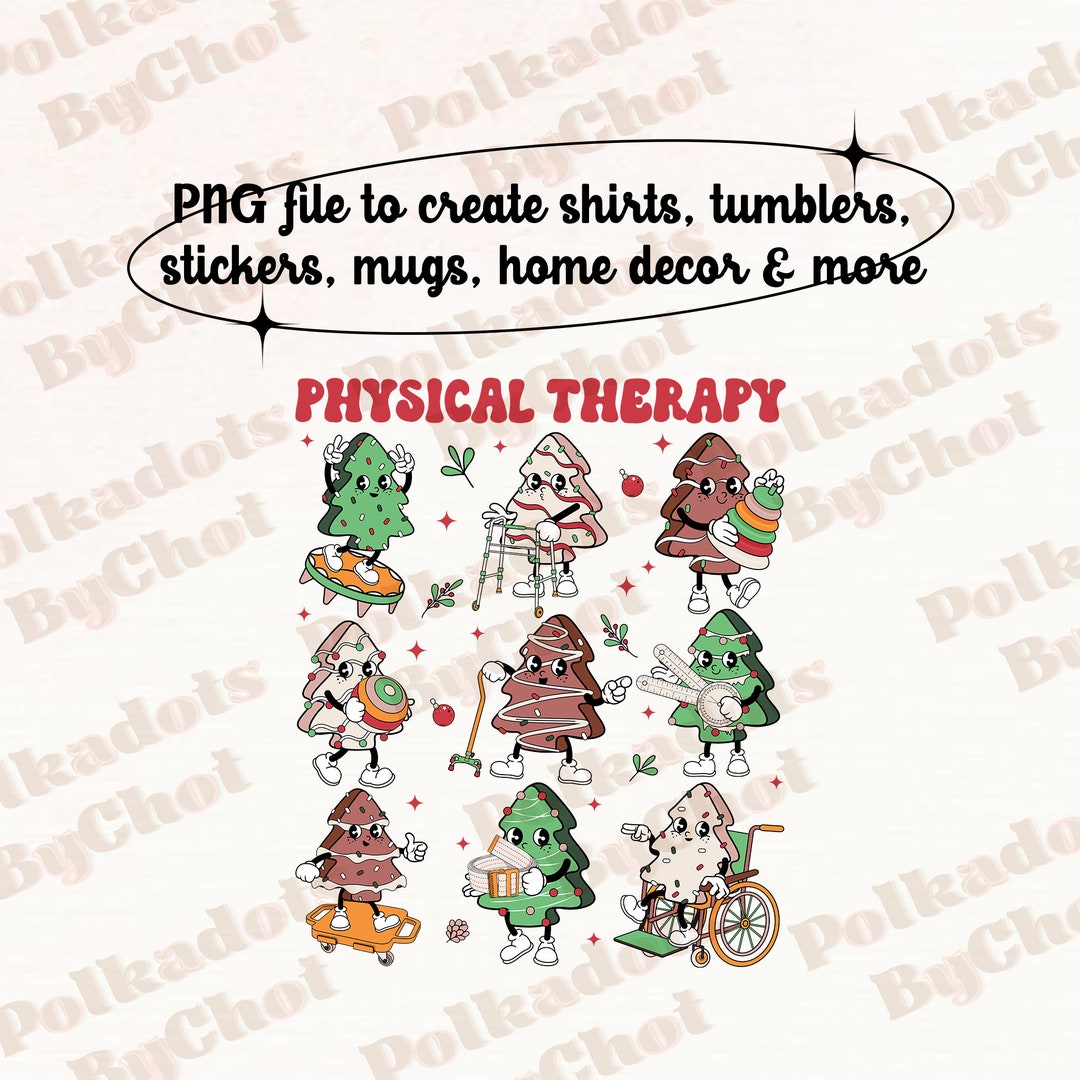 Physical Therapy Christmas Png, Doctor of Physical Therapy, Pt, DPT PTA ...