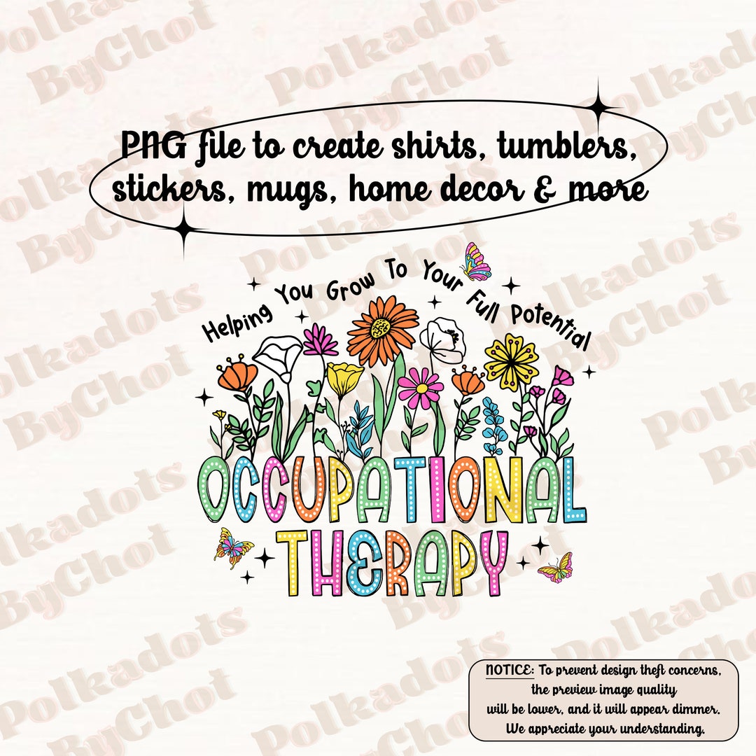 Occupational Therapy Png, Grow to Your Full Potential Png, Occupational ...