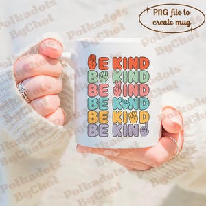 Be Kind Png, ASL Teacher Png, Deaf Awareness, Deaf Mom, ASL Gift, Deaf ...