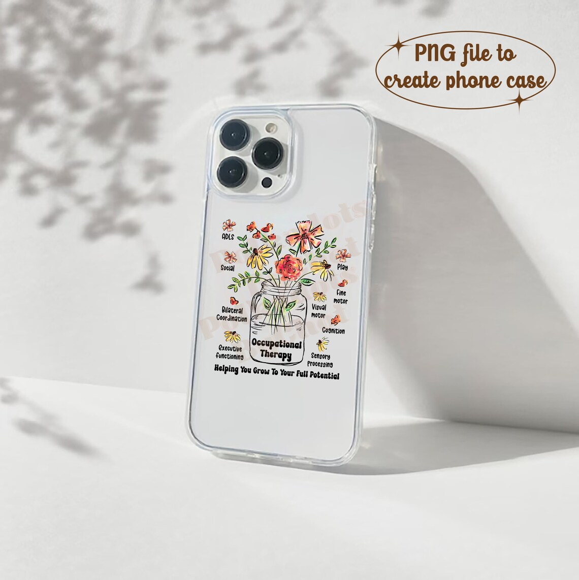 OT Flower PNG, Occupational Therapy Png, Occupational Therapist, OT Png ...