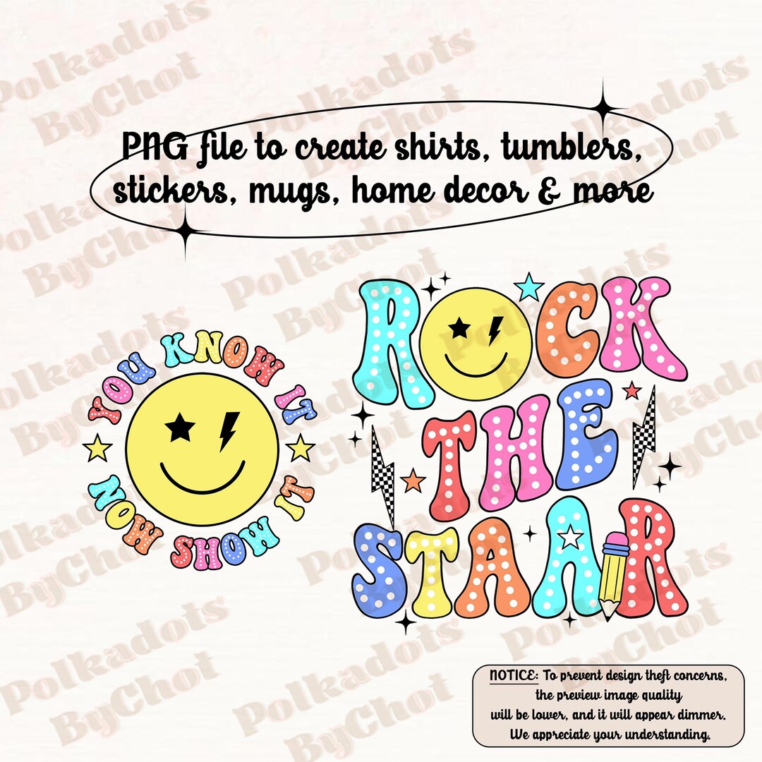 Teacher Png Test Day, Rock the Staar Png, Test Day Png, State Test ...