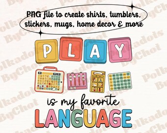 Play is My Favorite Language - Etsy