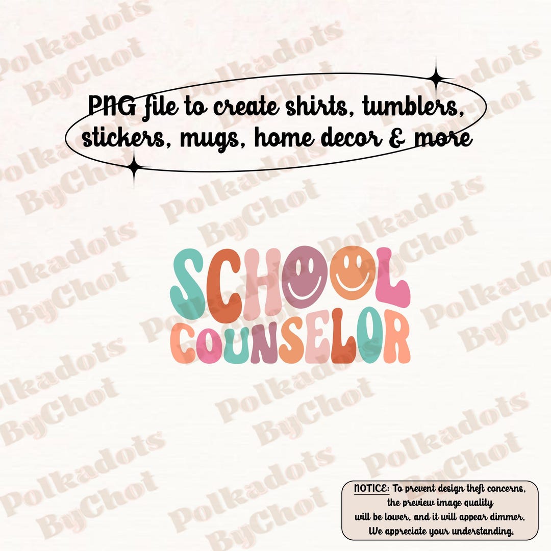 School Counselor Png, Counselor Png, Groovy Counselor Png, Vintage ...