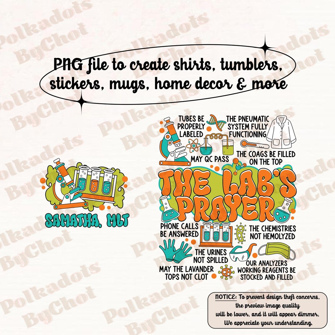 Buy Lab Prayer Custom Png Lab Week 2025 Tech Png Lab Tech Png ...