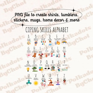 Coping Skills Alphabet PNG, Mental Health Matters Png, Psychologist Png ...