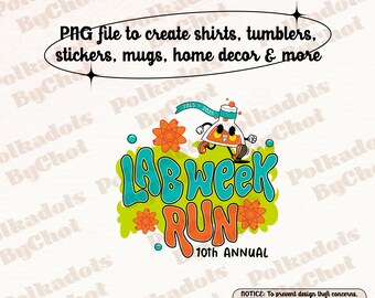 Retro Lab Week 2025 Png, Medical Lab Tech Png, Medical Assistant Barb ...