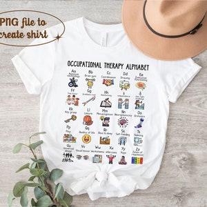 Occupational Therapy Alphabet Png, ABC of Occupational Therapist, OTA ...