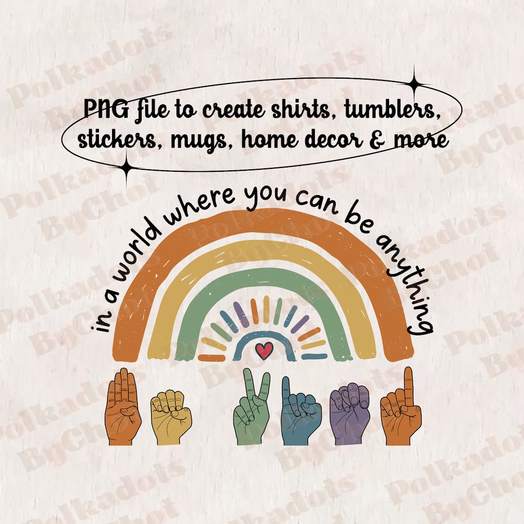 Be Kind Sign Language PNG, ASL Hand Png, Deaf Png, Asl Png, SLP Png ...