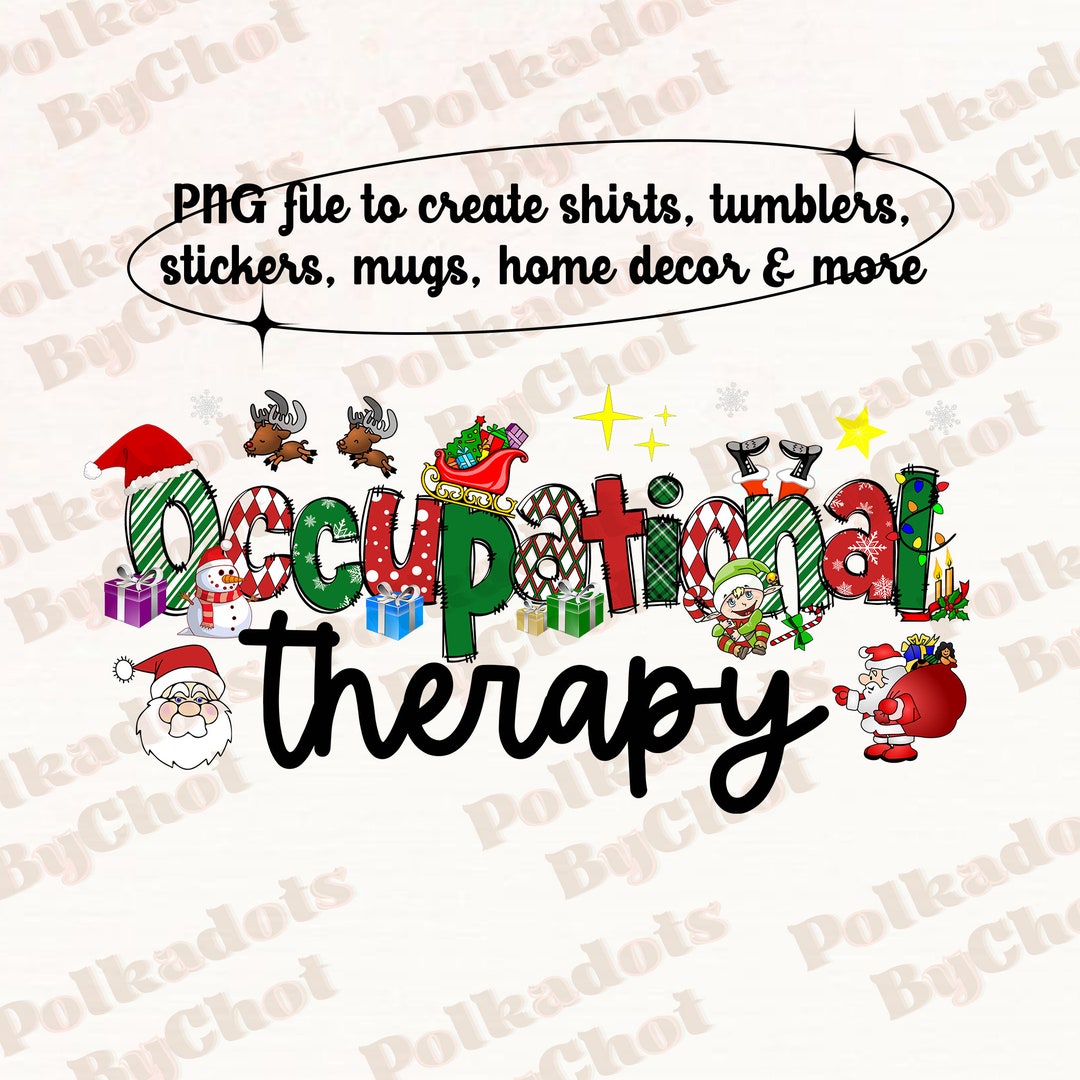 Occupational Therapy Png, Christmas Occupational Therapy Png ...