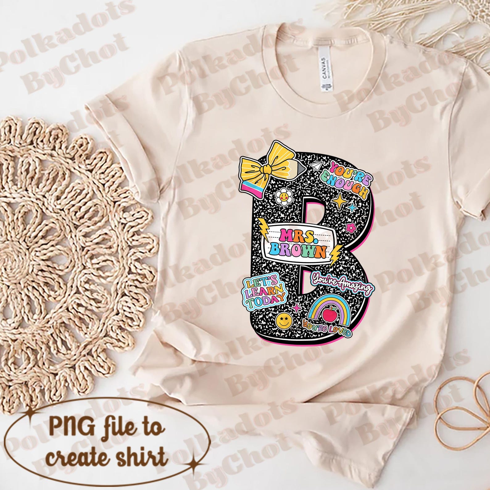 Personalized Teacher Png, Back to School Png, Custom Teacher ...