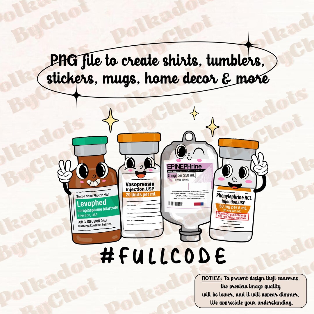 ICU Nurse Digitals, Levo, Neo Jesus Christ Fifth Pressor, Full Code ...