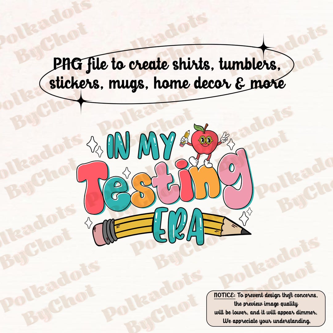 Teacher Png Test Day, in My Testing Era Png, Test Day Png, Funny ...