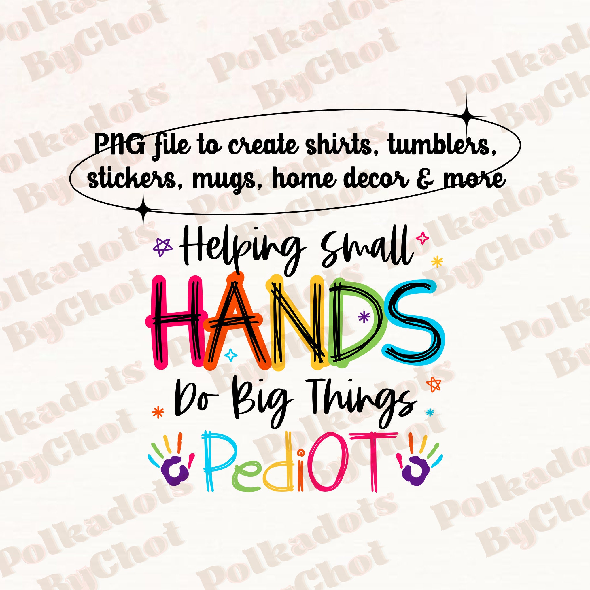 Pediatric Occupational Therapy Png Helping Small Hands Do Big - Etsy