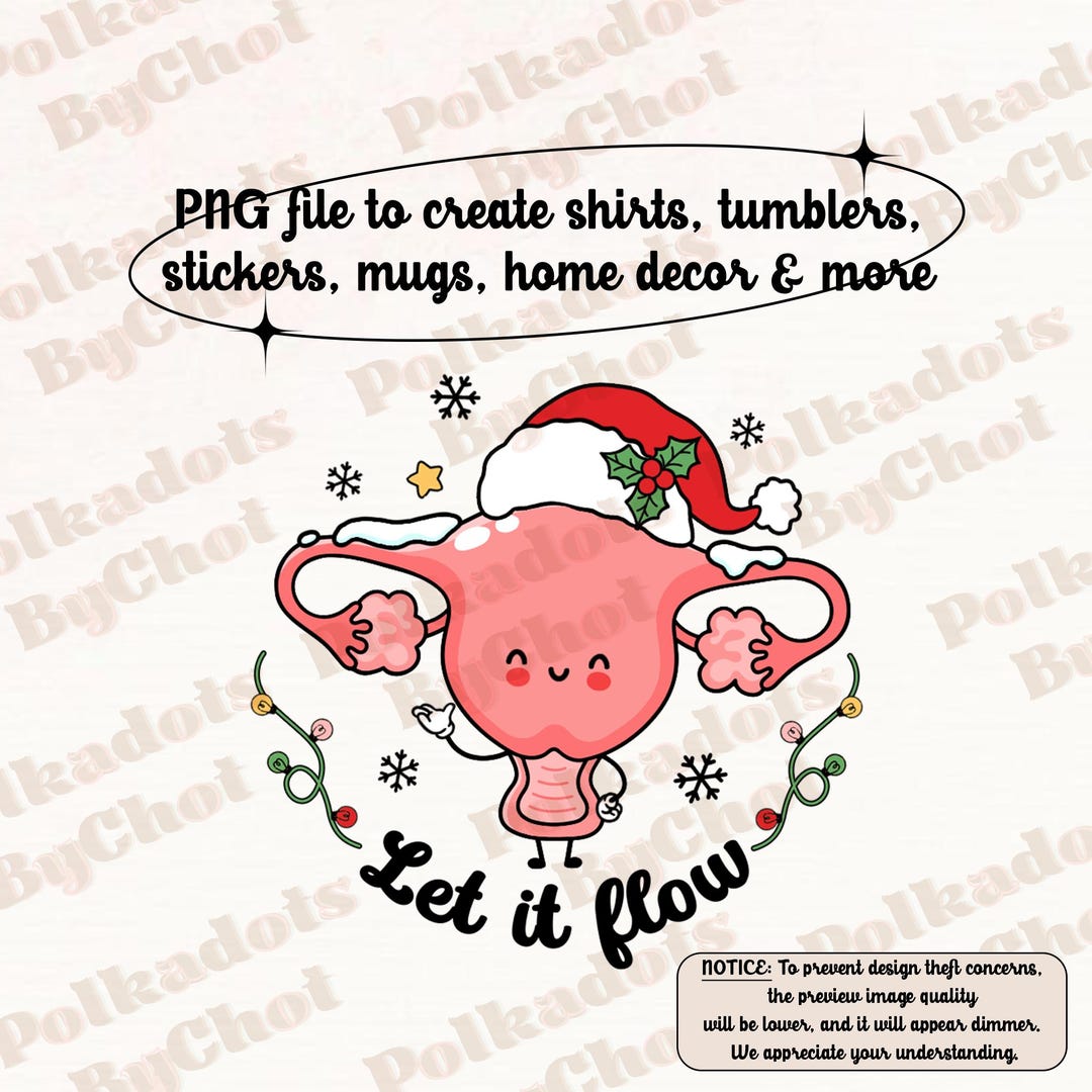 Christmas LD/OBGYN Nurse Digital , Uterus Christmas Nurse Midwife Doula ...