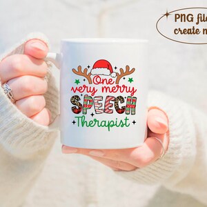 Speech Therapy Png, Merry Speech Therapist, SLP Christmas, Ccc Slp Xmas ...