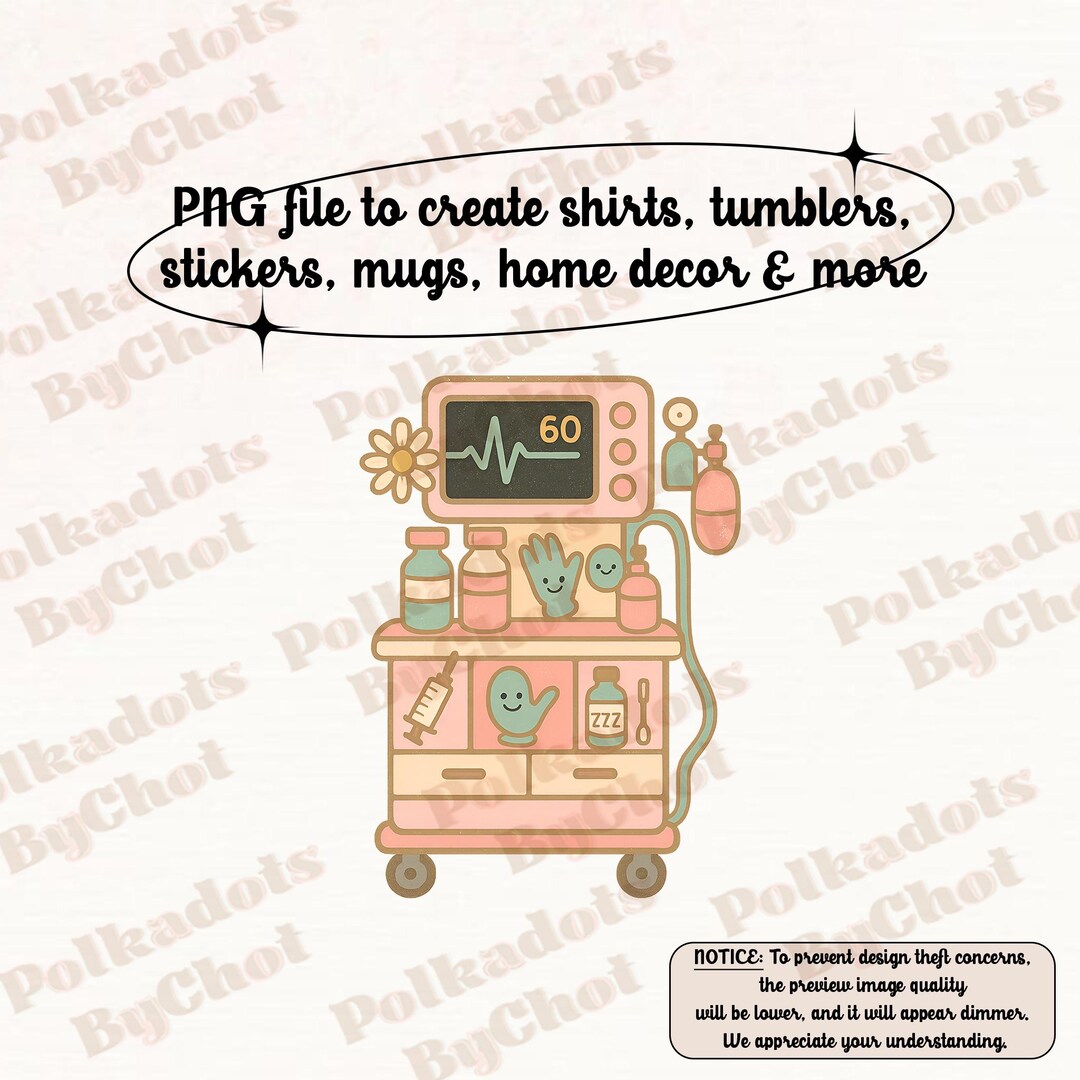 Anesthesia Png, Anesthesiologist Png, Medical Cart Png, OR Nurse Gift ...