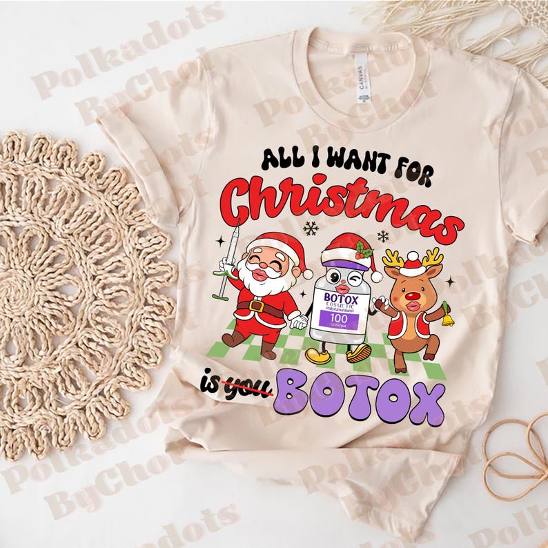 Christmas Aesthetic Nurse, Santa Botox Nurse Injector Xmas Png, Filler ...