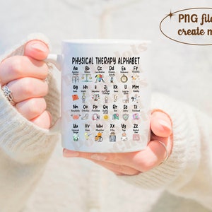 Physical Therapy Alphabet PNG, ABC of Physical Therapy, PT Pta ...