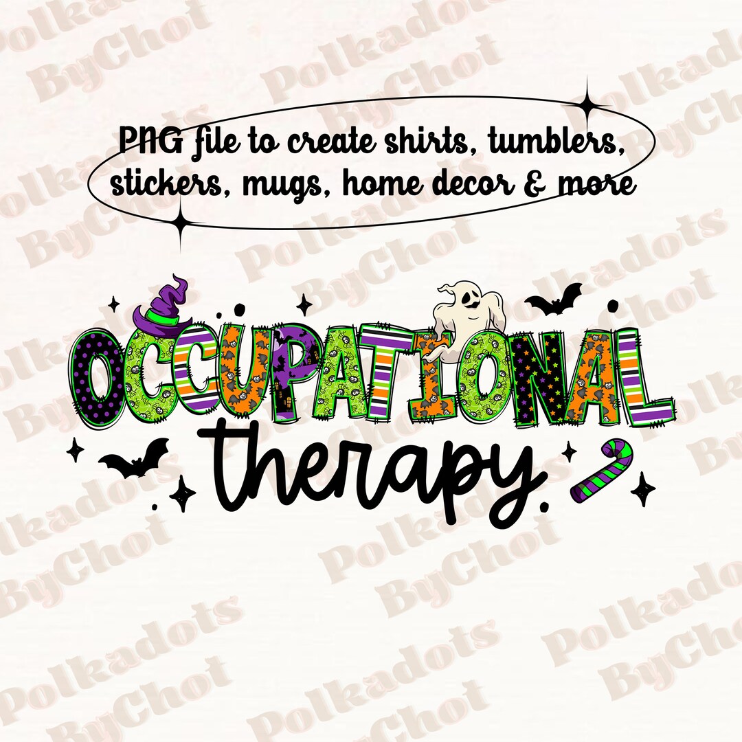 Occupational Therapy Png, Halloween Occupational Therapist, Spooky Ot ...