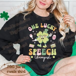 Speech Therapy Png, One Lucky Speech Therapist, Speech Therapist St ...