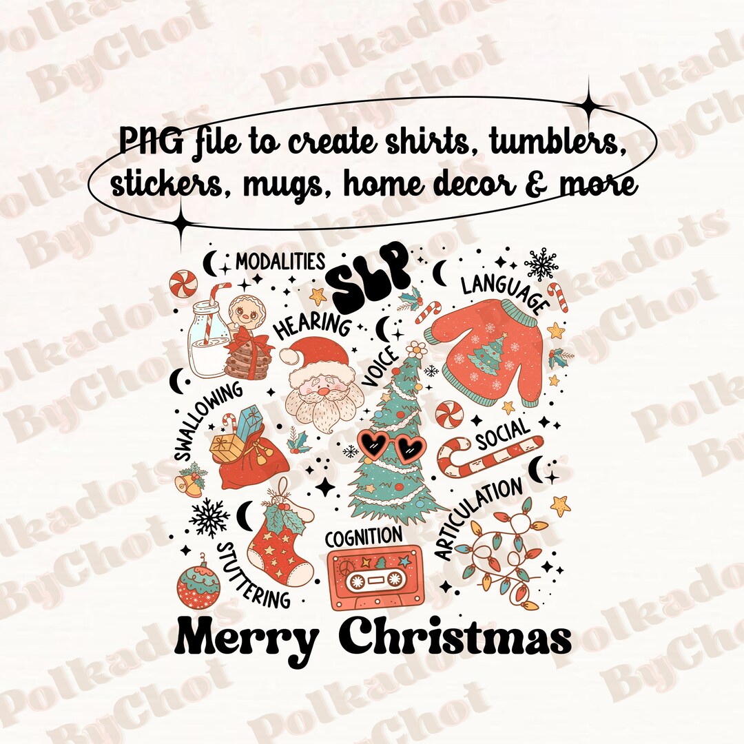 Speech Therapy Png, Speech Therapy Christmas, Speech Language ...