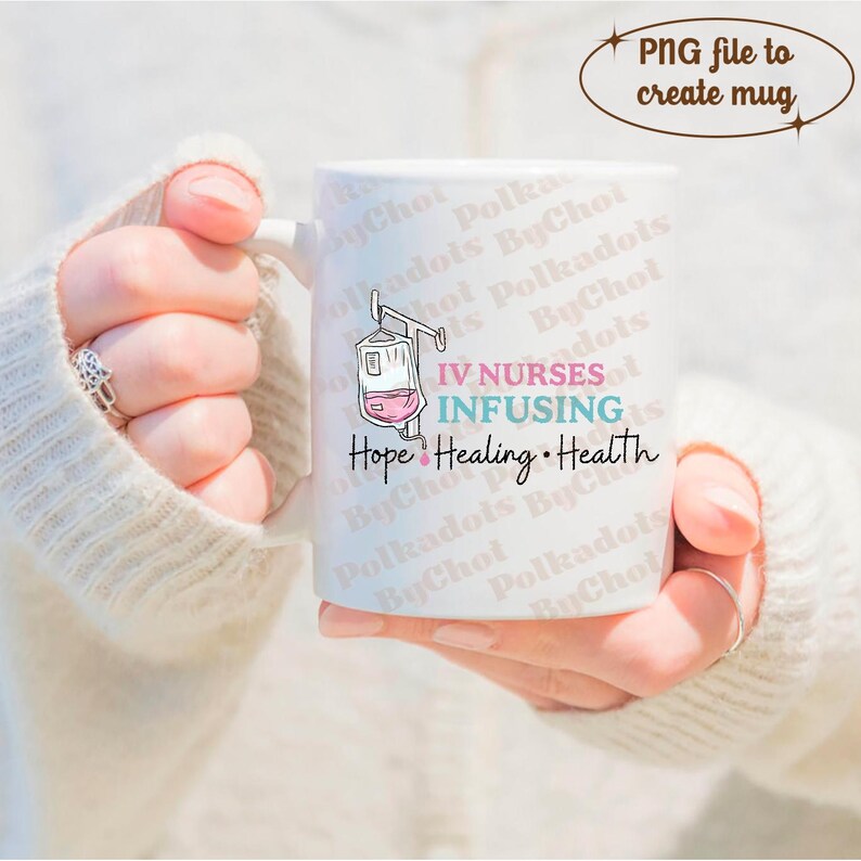 Happy IV Nurses Day Digitals, Hand-drawn Infusion Nurse Appreciation ...