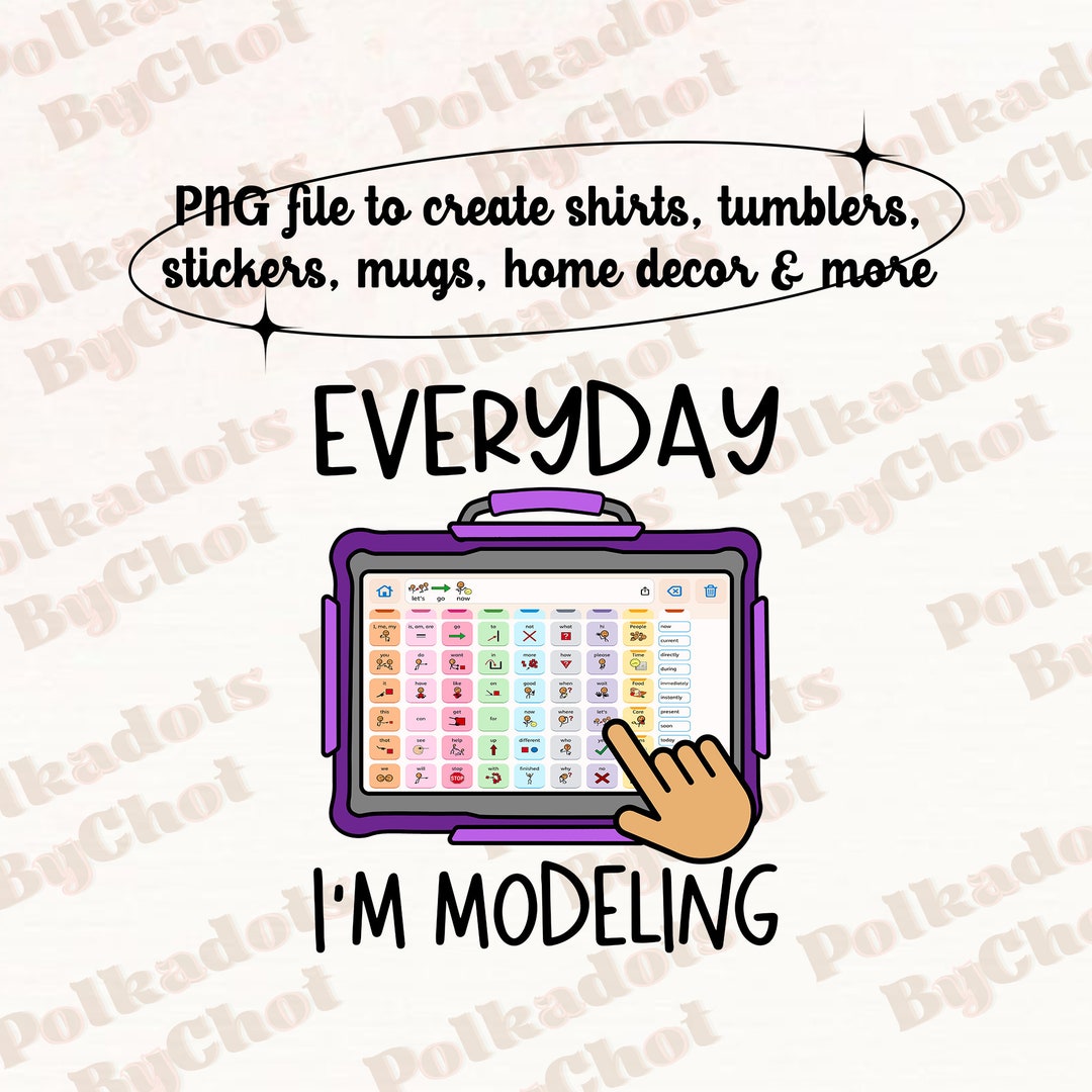 SLP Png, I'm Modeling SLP Png, AAC Png, Speech Language Pathologist Png ...