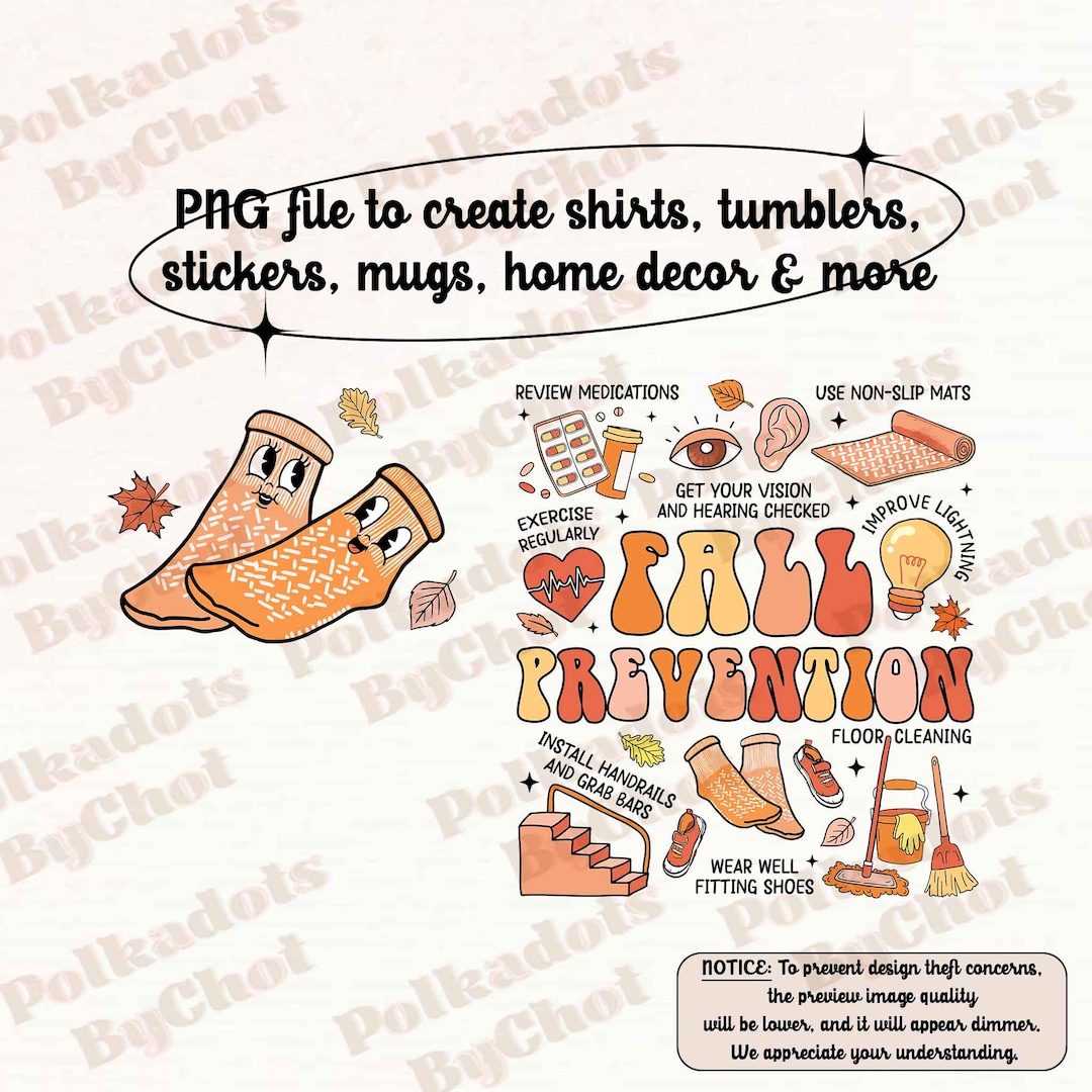 Fall Nurse Png, Thanksgiving Nurse Png, I Love Fall Prevention Png ...