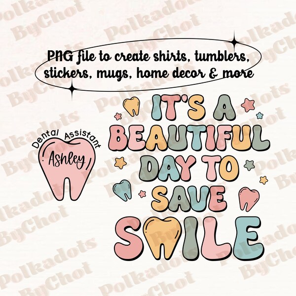 A Beautiful Day to Save Smiles - Etsy