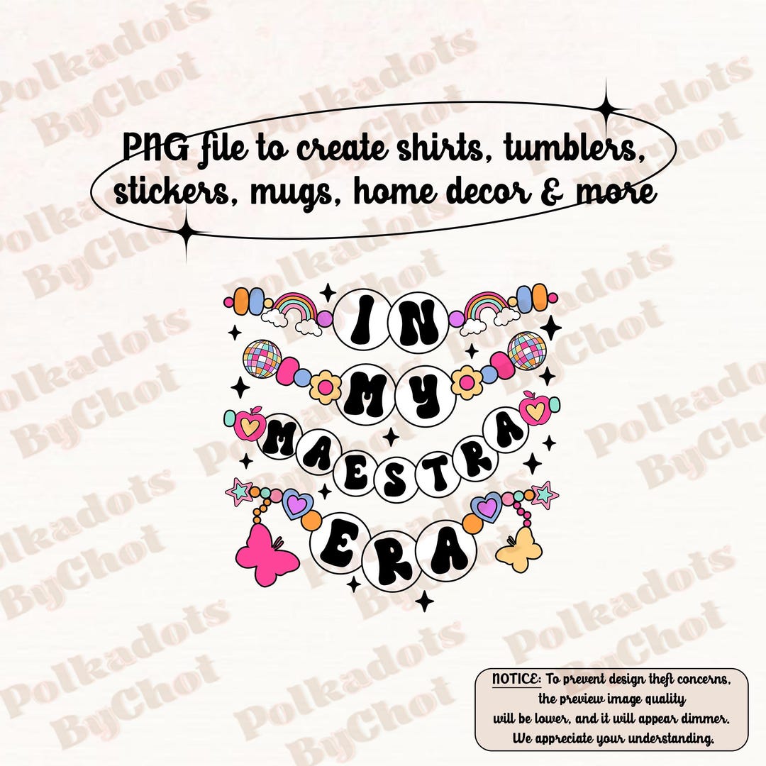 Maestra Png Spanish Teacher Esl Friendship Bracelet Png Bilingual ...