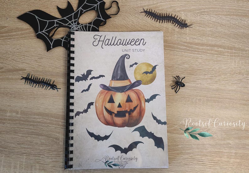 Halloween Unit Study - Spooky Study for Kids, Autumn Season, Homeschool ...