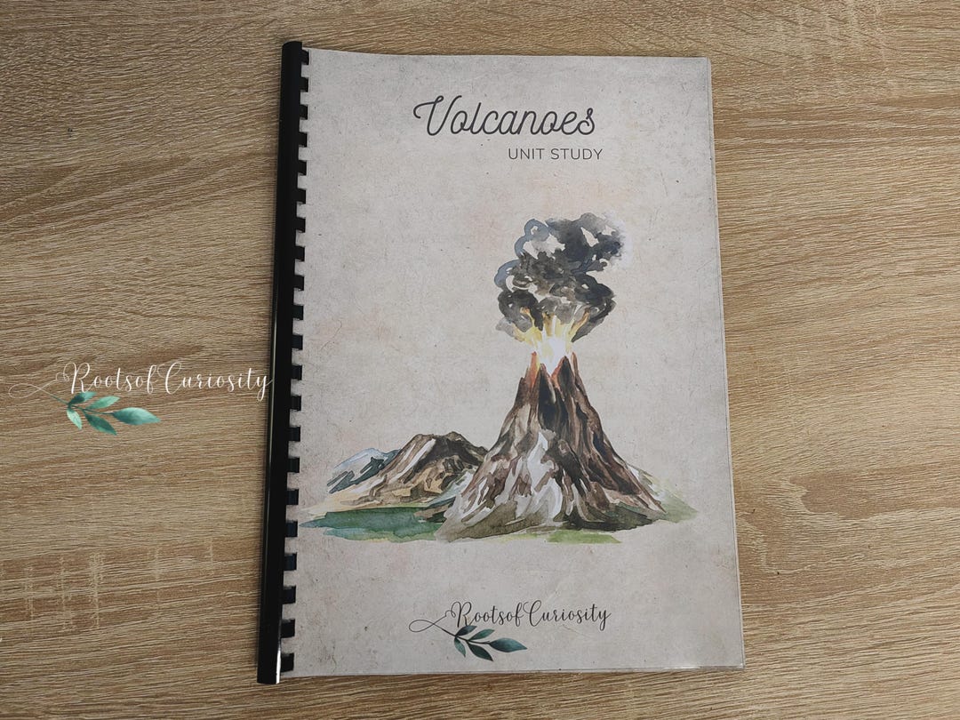 Volcanoes Unit Study for Kids Who Love Science, Homeschool / Classroom Printable - Etsy